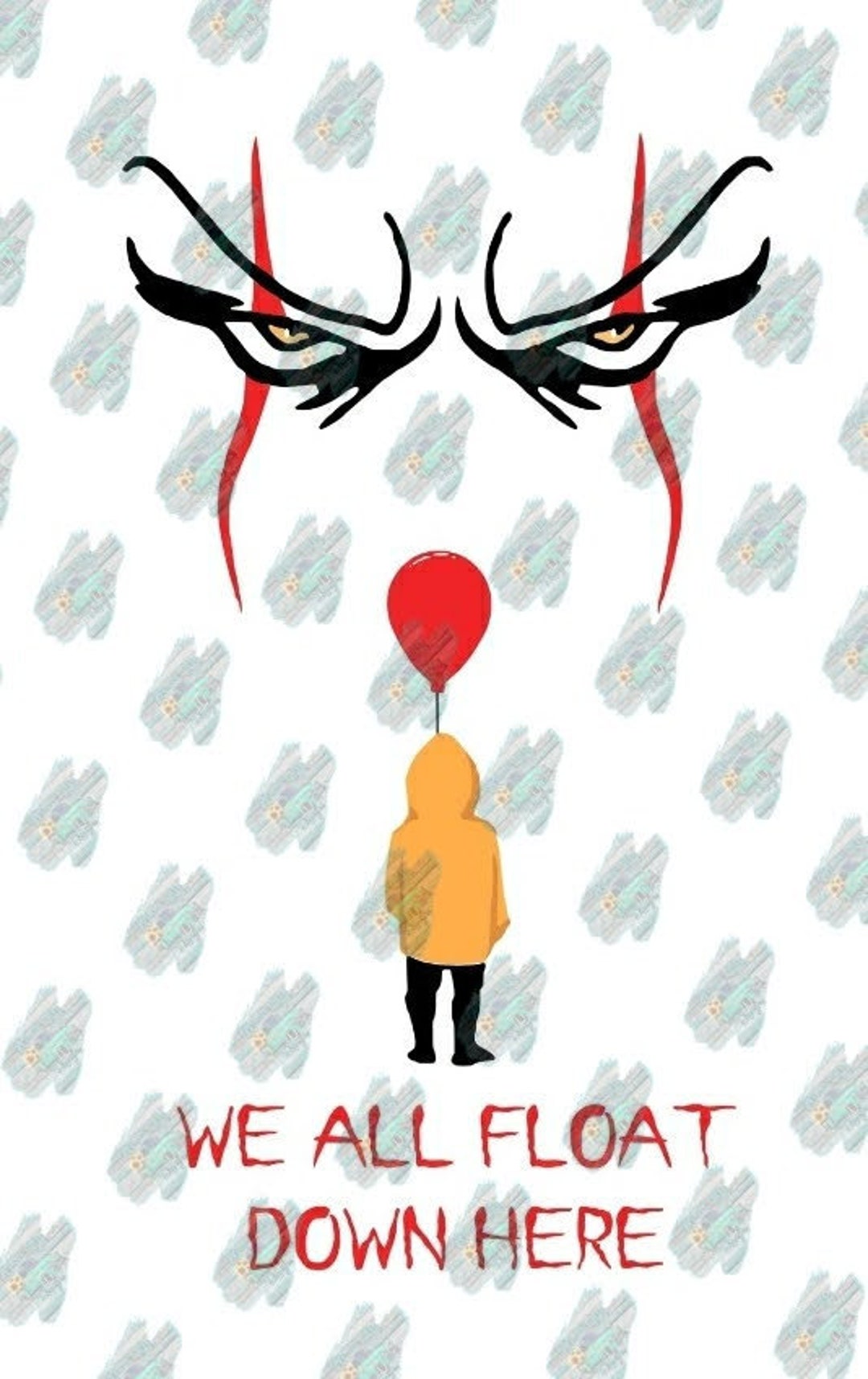 It Pennywise Tumbler Digital Download// We All Float Here SVG PNG File ...