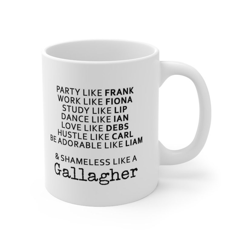 Shameless Mug - Etsy