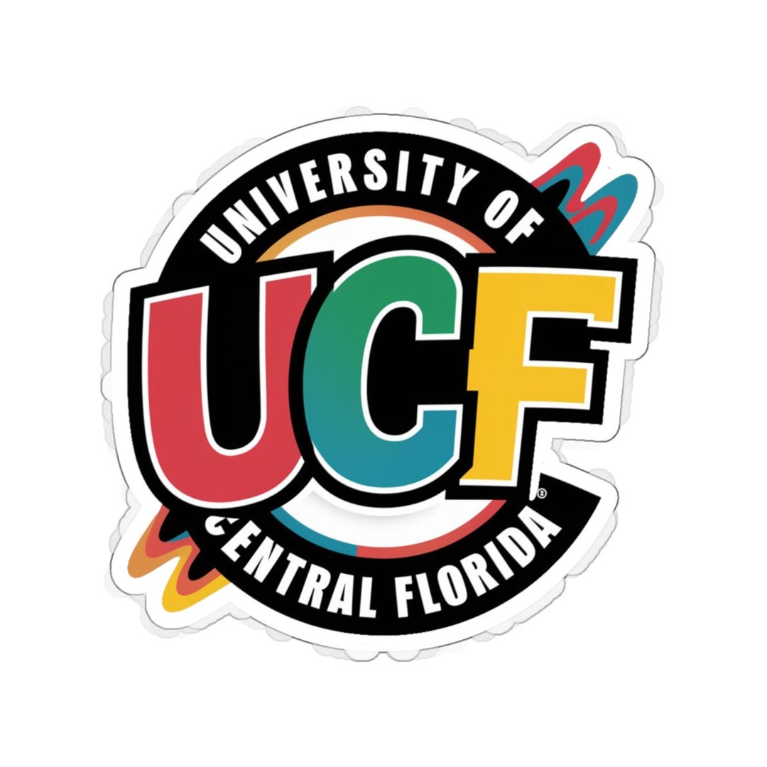 University of Central Florida UCF Sticker Vibrant School Pride Decal - Etsy