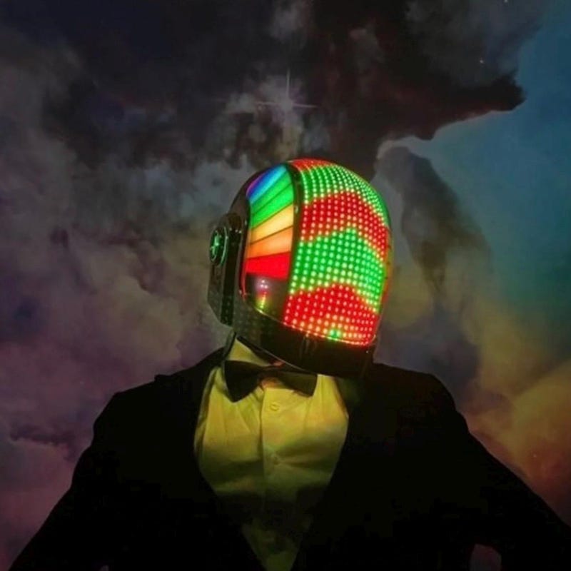 Daft Punk Mask - Etsy