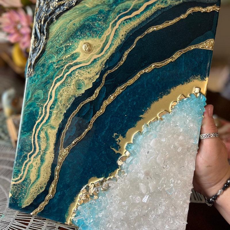 Geode Art - Etsy