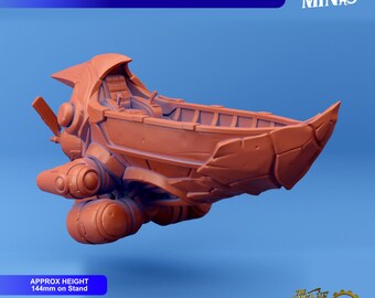 Fantasy Miniature Airship - Etsy