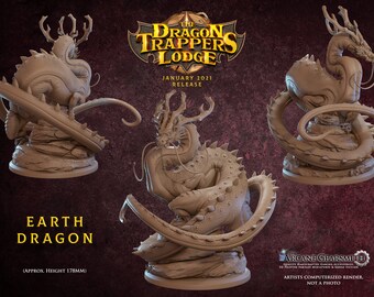 Earth Dragon - Etsy
