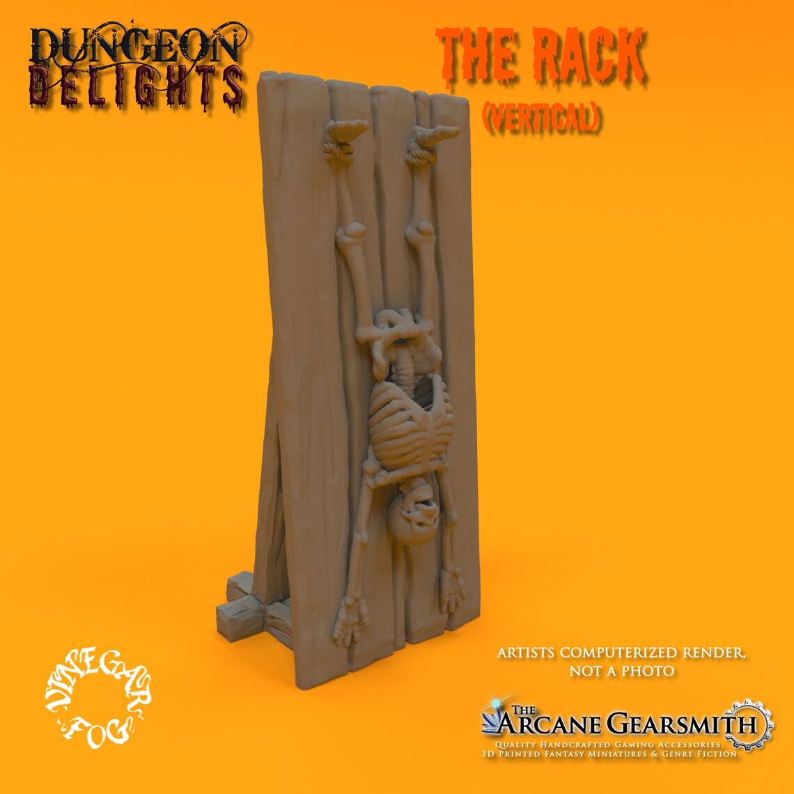 The Rack Dungeon Delights 3D Printed Fantasy Miniature | Etsy