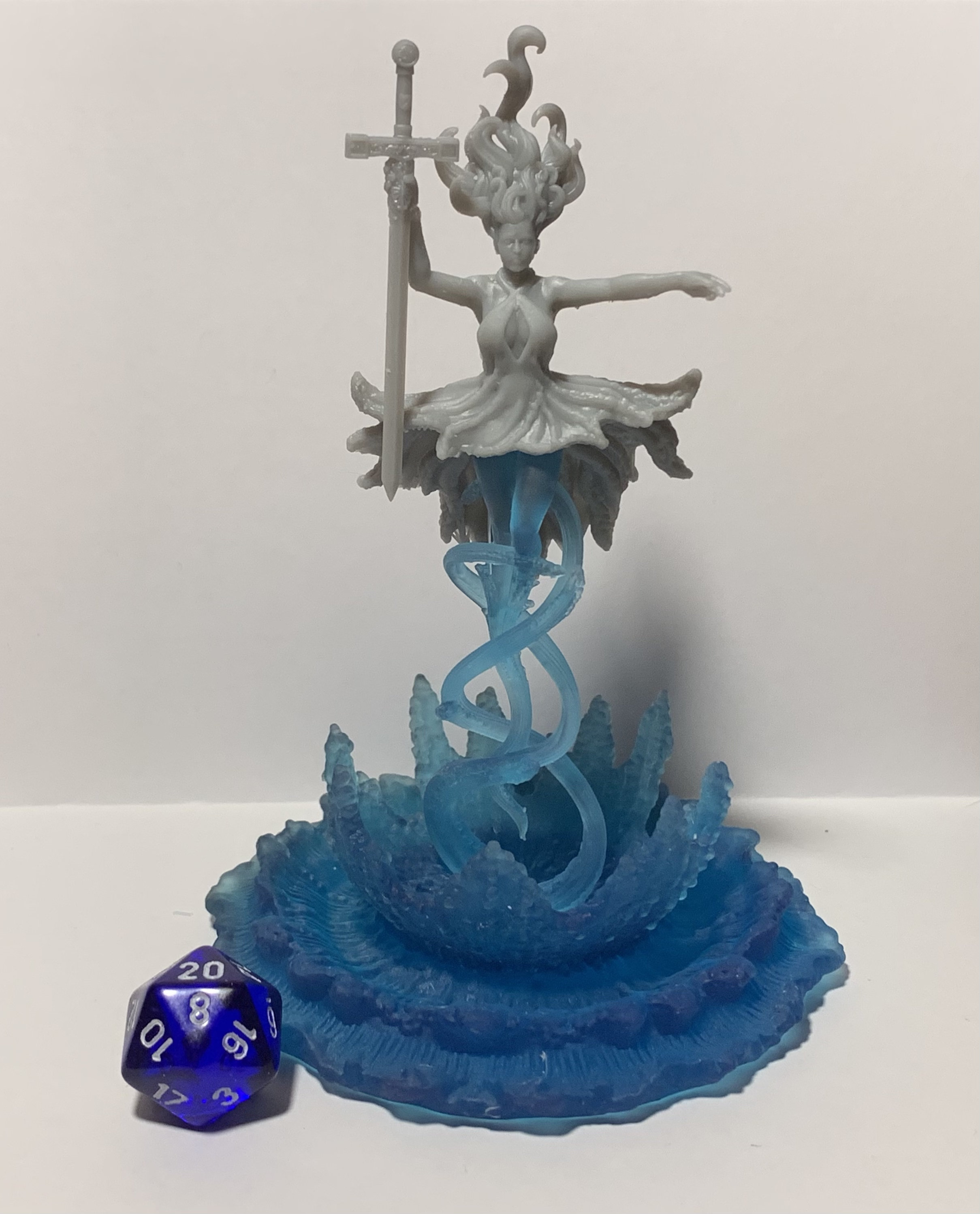 Nimueh Lady of the Lake the Legend of King Arthur Clay | Etsy