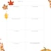 Fall Themed Planner Single Page Digital Download. - Etsy