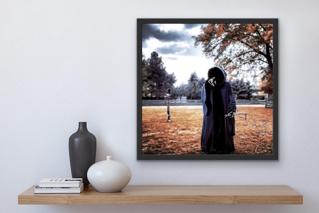 Digital Art Grim Reaper in the Village. This Digital Download is in Two ...