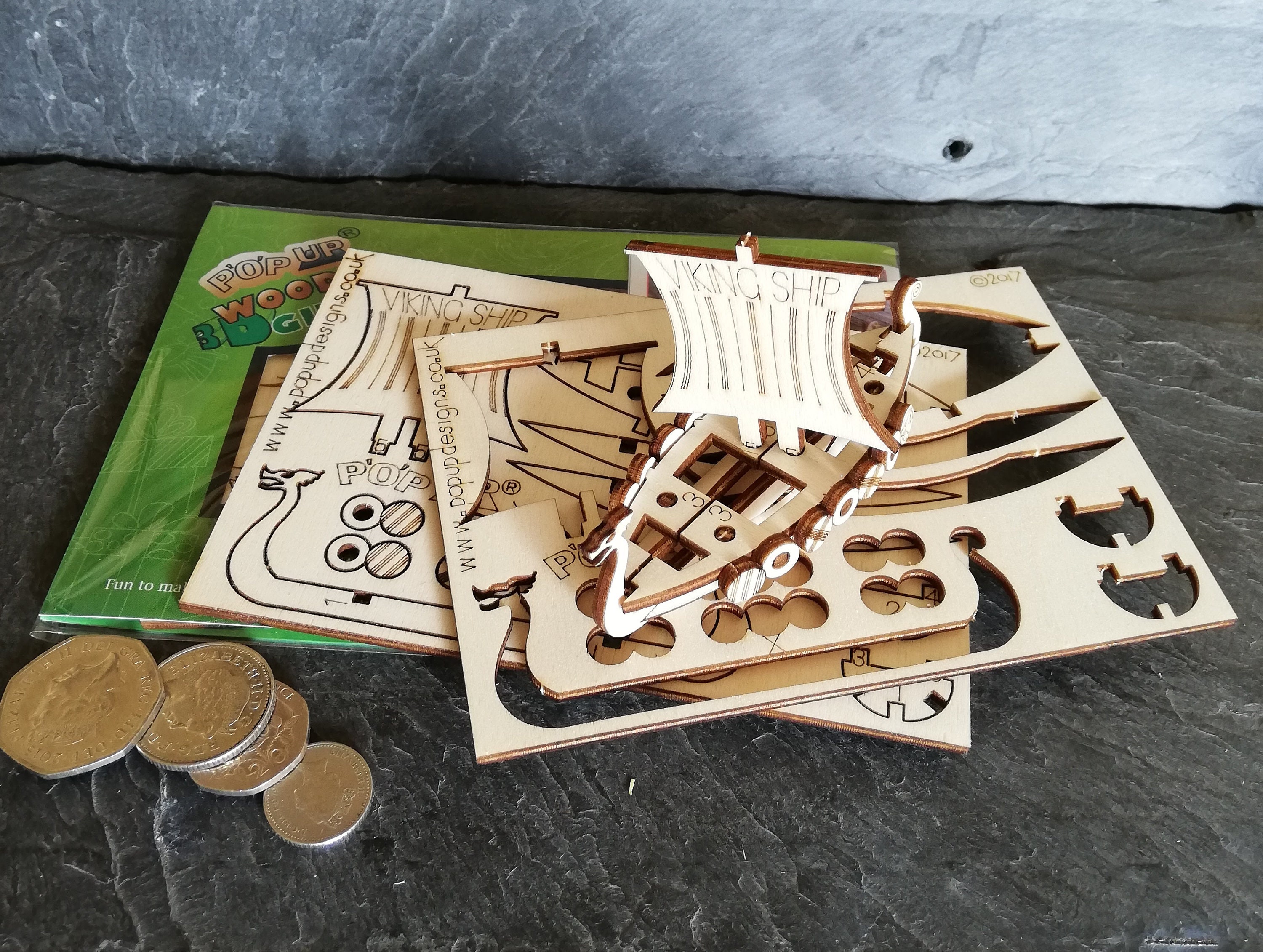 Viking Longboat Wood Laser Cut - Etsy UK