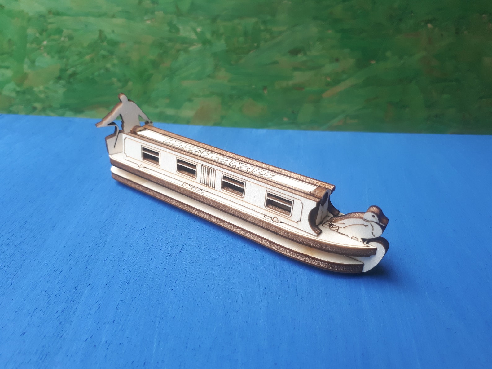 Canal Narrowboat - Etsy