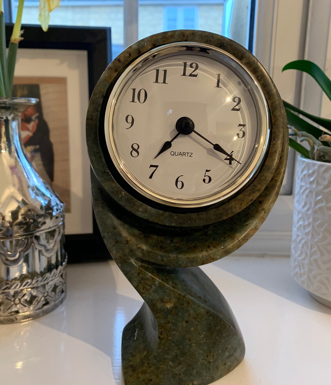 80mm Leopard Rock "clock in A Rock" - Etsy