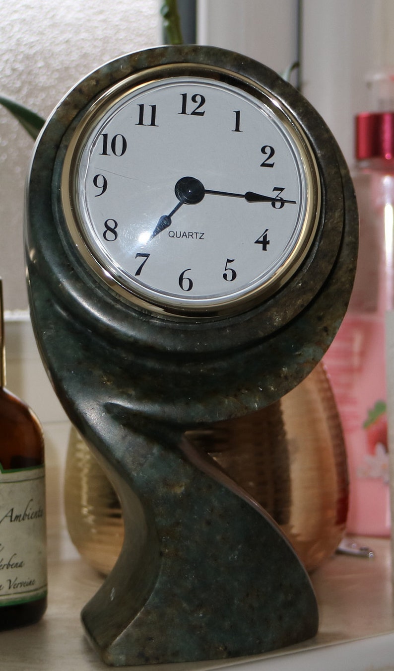 80mm Leopard Rock "clock in A Rock" - Etsy