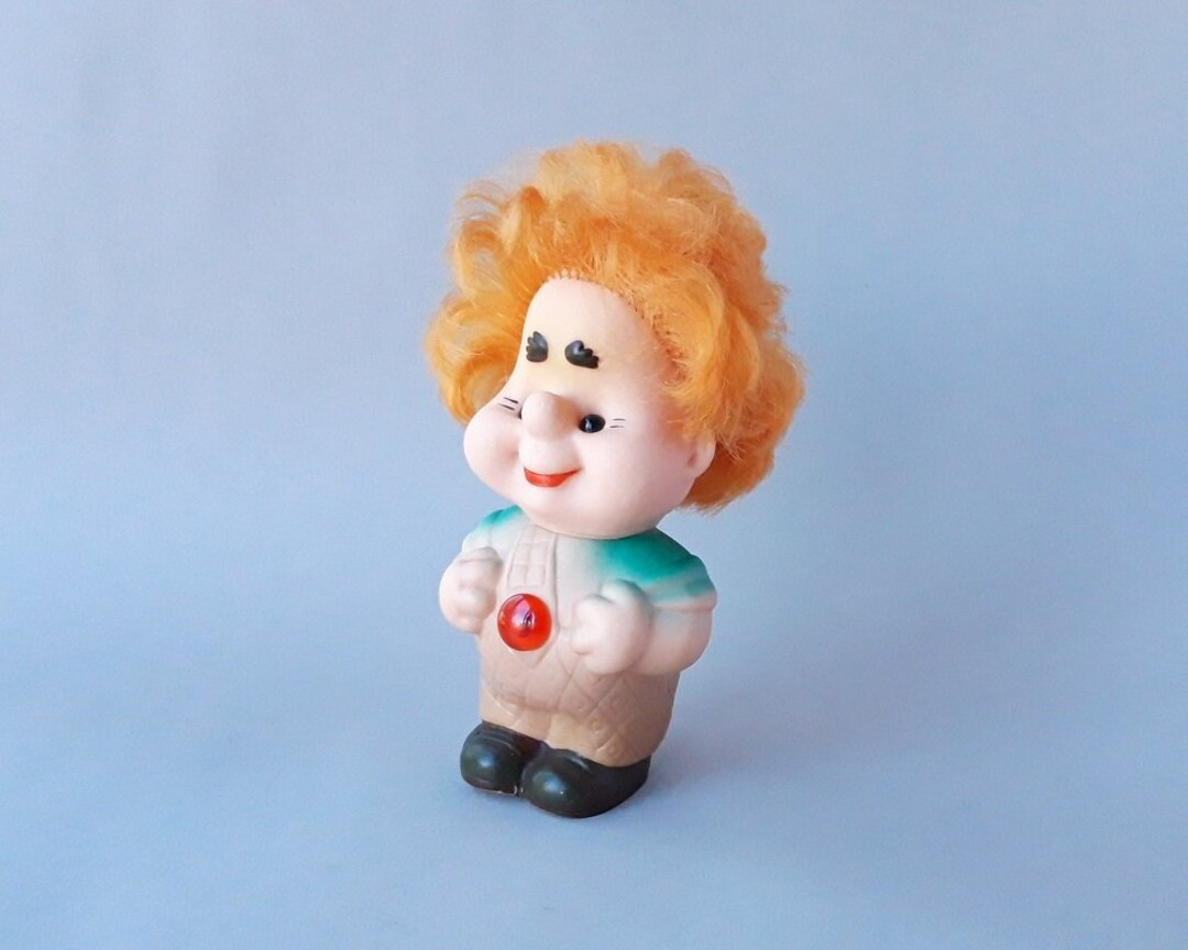 Rubber Vintage Toy 8.5" Soviet Toy Carlson Doll Squeaky Retro Toy ...