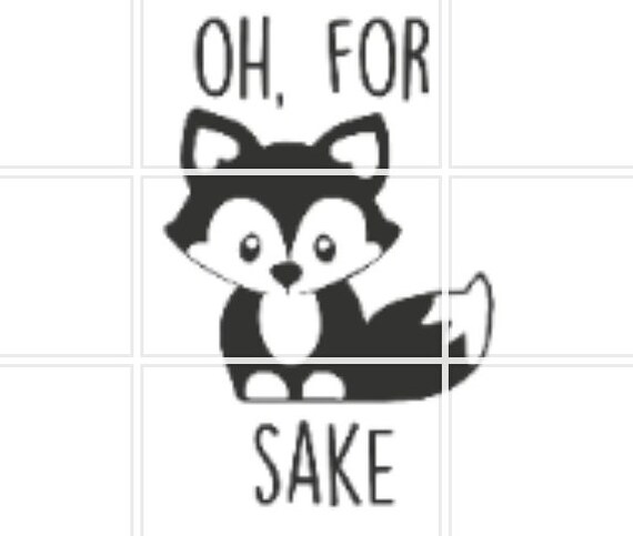 Oh for Fox Sake SVG - Etsy