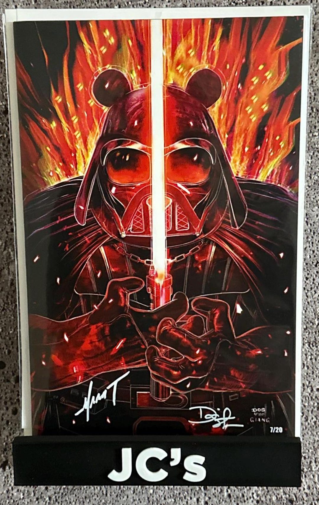 Do You Pooh Star Wars Darth Pooh Vader Homage Limited to 20 7/20 Dual ...