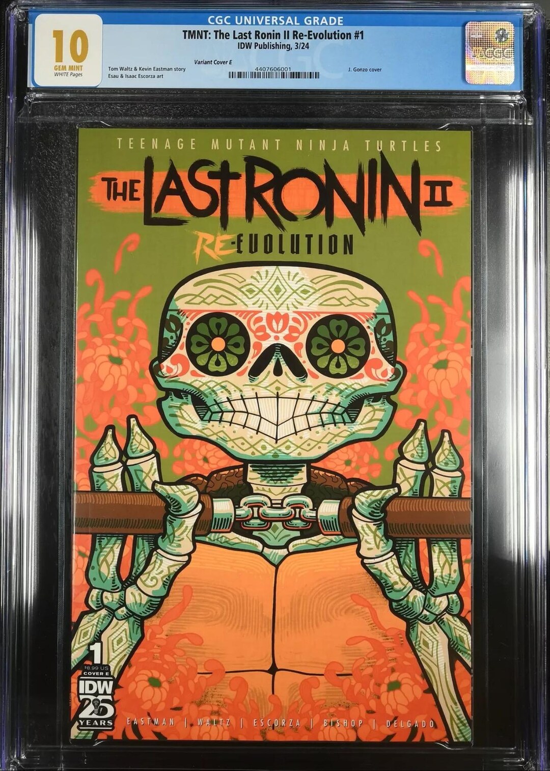 Teenage Mutant Ninja Turtles Last Ronin II Re-evolution 1 CGC 10 J ...