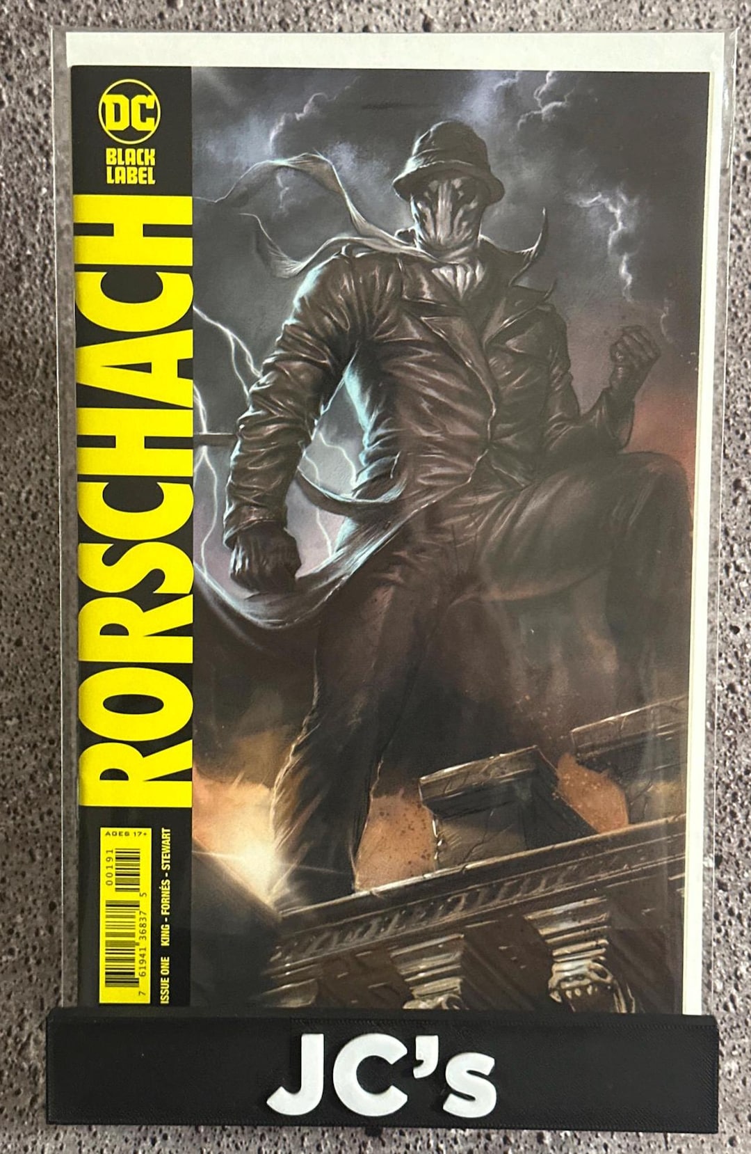 Rorschach #1 Cover-l Lucio Parrillo Big Time Collectables Minimal Exclusive Variant: Key Issue ...
