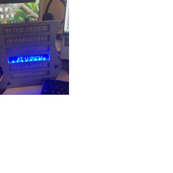 Office Door Sign Status - Etsy