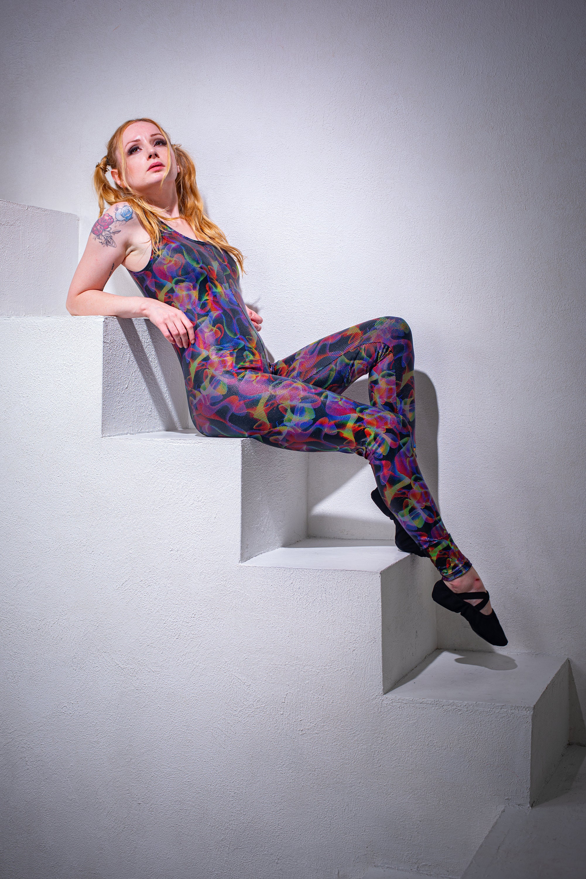 Picasso Unitard | Scoop-neck One-piece, Full Body Catsuit Unitard ...