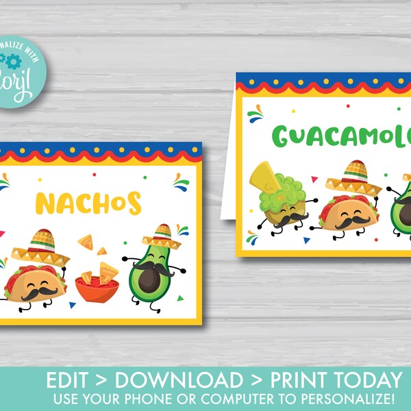 Taco Card - Etsy