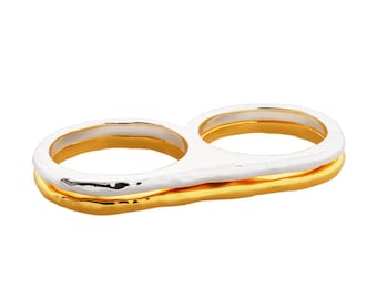 Two Finger Ring | Etsy