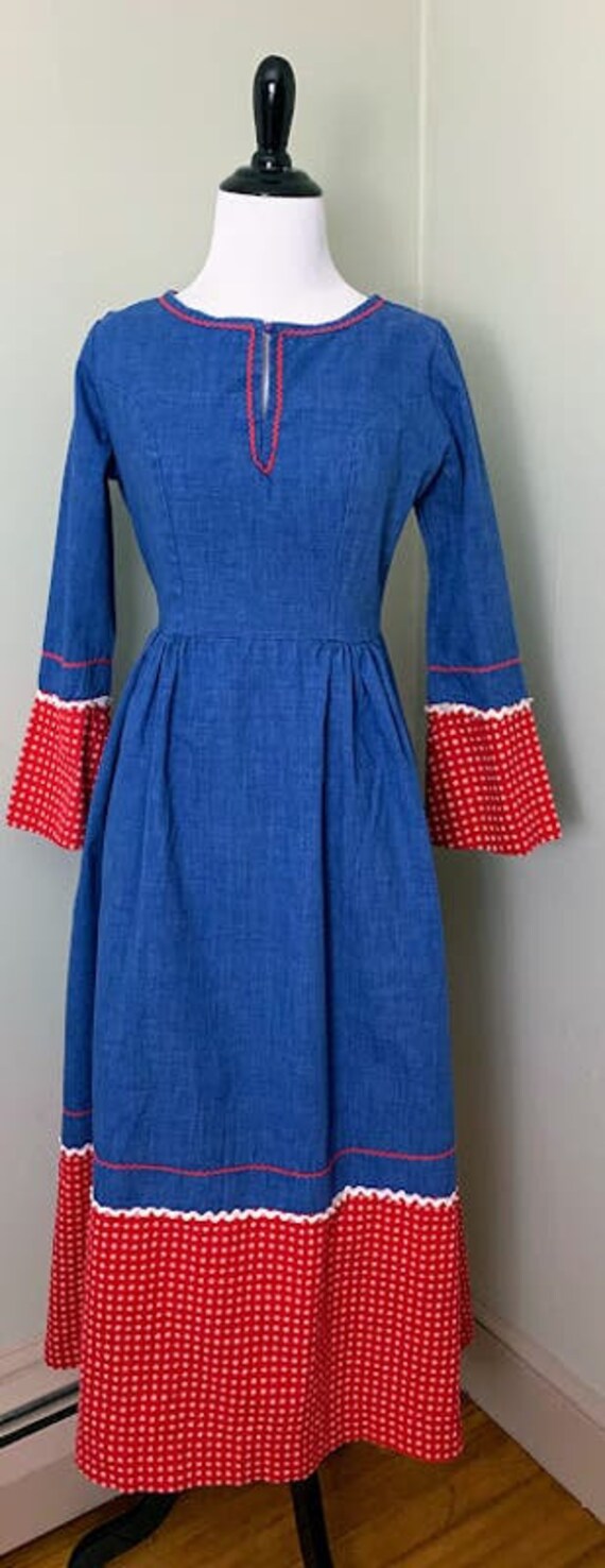 vintage homemade 1970s long - Gem