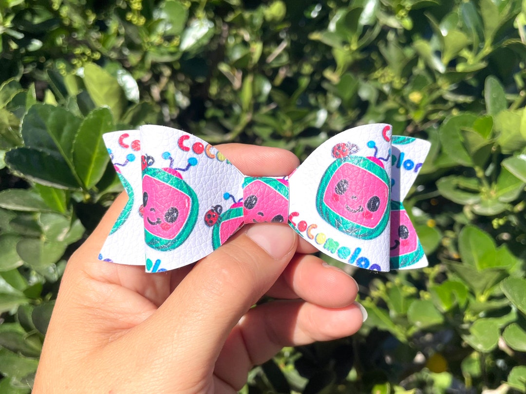 4” Cartoon Character Hair Bow - Etsy