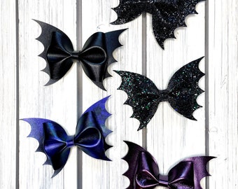 Bat Bow - Etsy