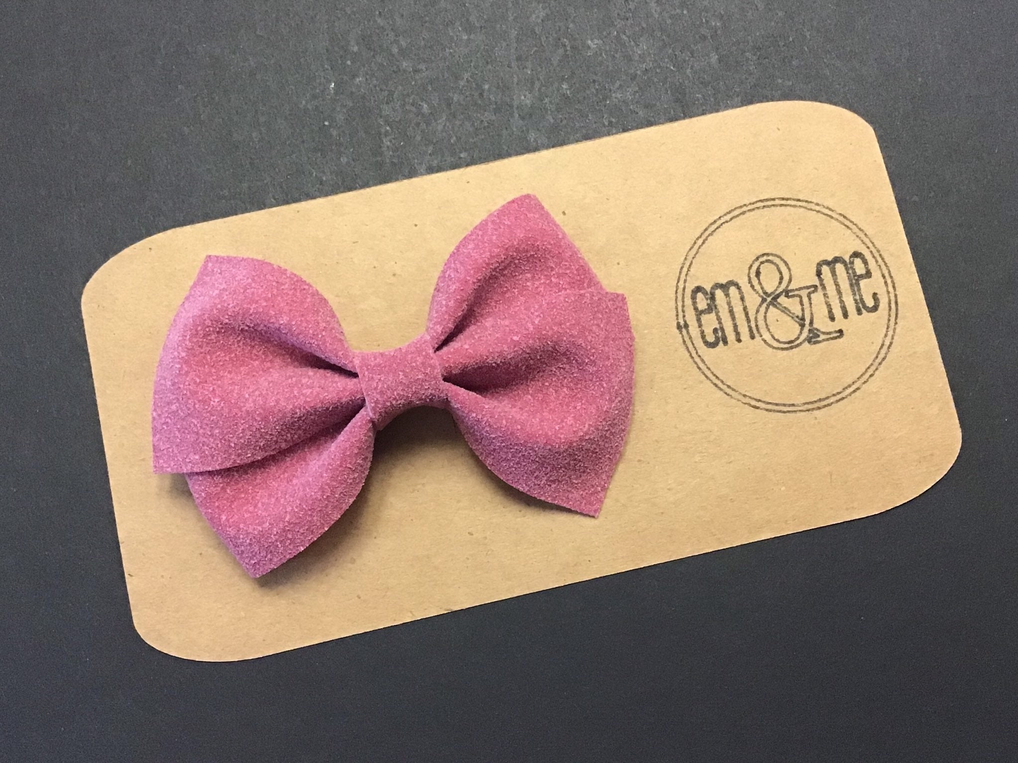 CLEARANCE Faux Suede Bows blue bow purple maroon bow red | Etsy