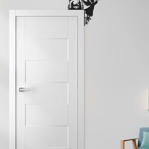 Angel Door Topper Door Trim Door Corner Santa Candy Cane Reindeer Merry ...