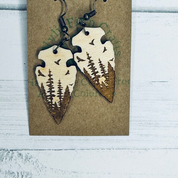 Wooden Arrowhead - Etsy