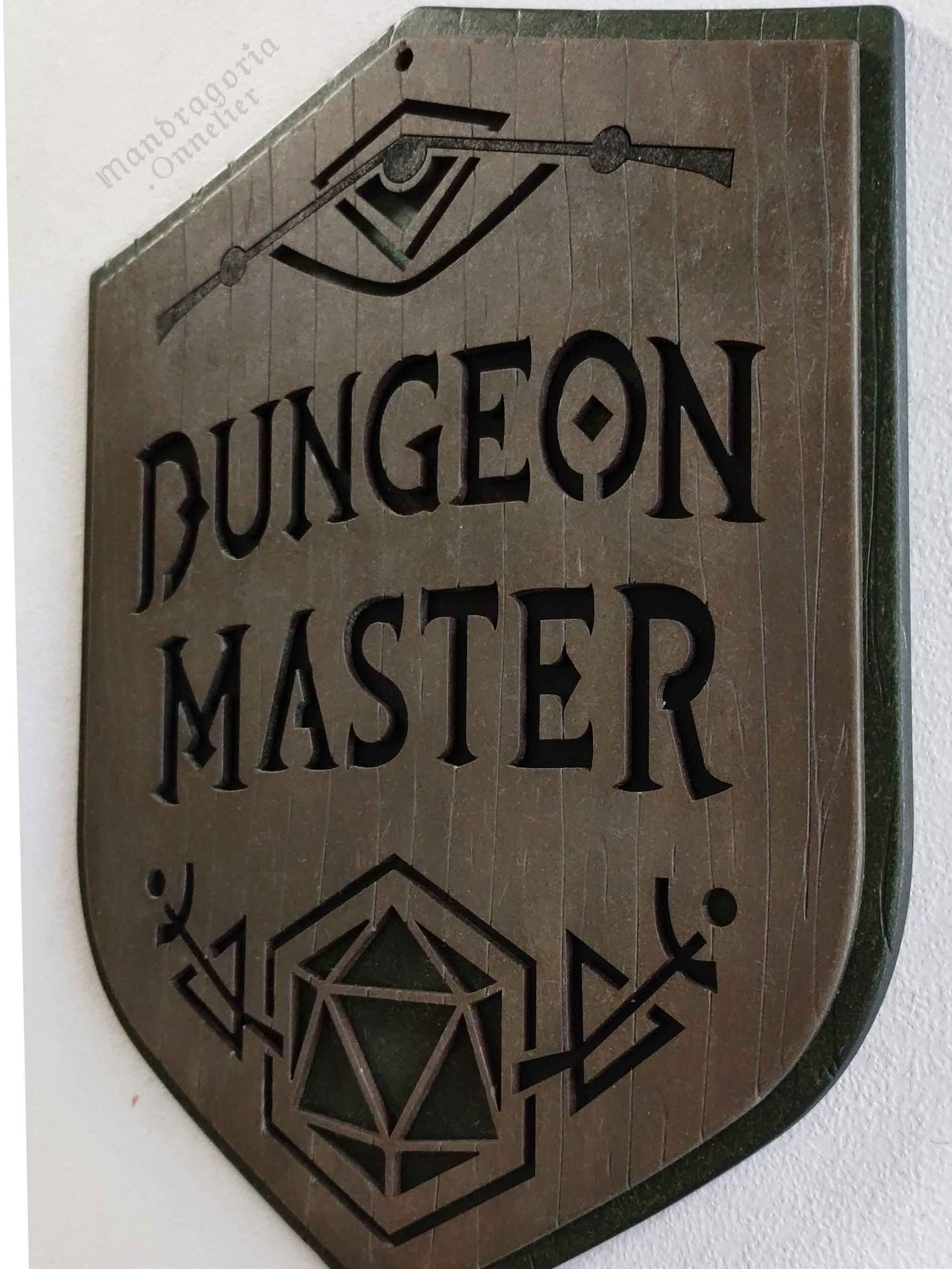 Dungeon Master Sign Medieval Fantasy Home Decor D&D Gifts - Etsy
