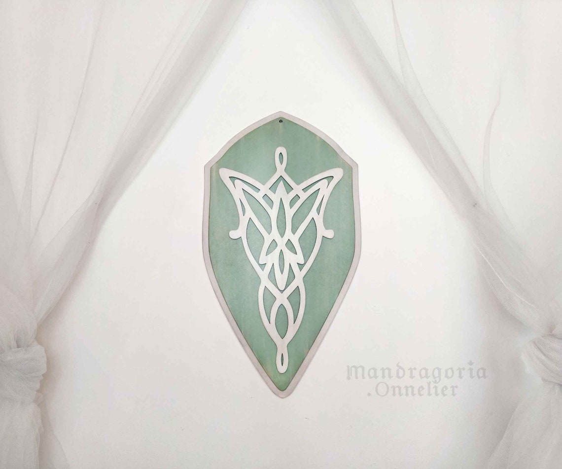 HIGH ELF Wall Art, Elven Bedroom Decor, Elven Symbol Plaque, Fantasy ...