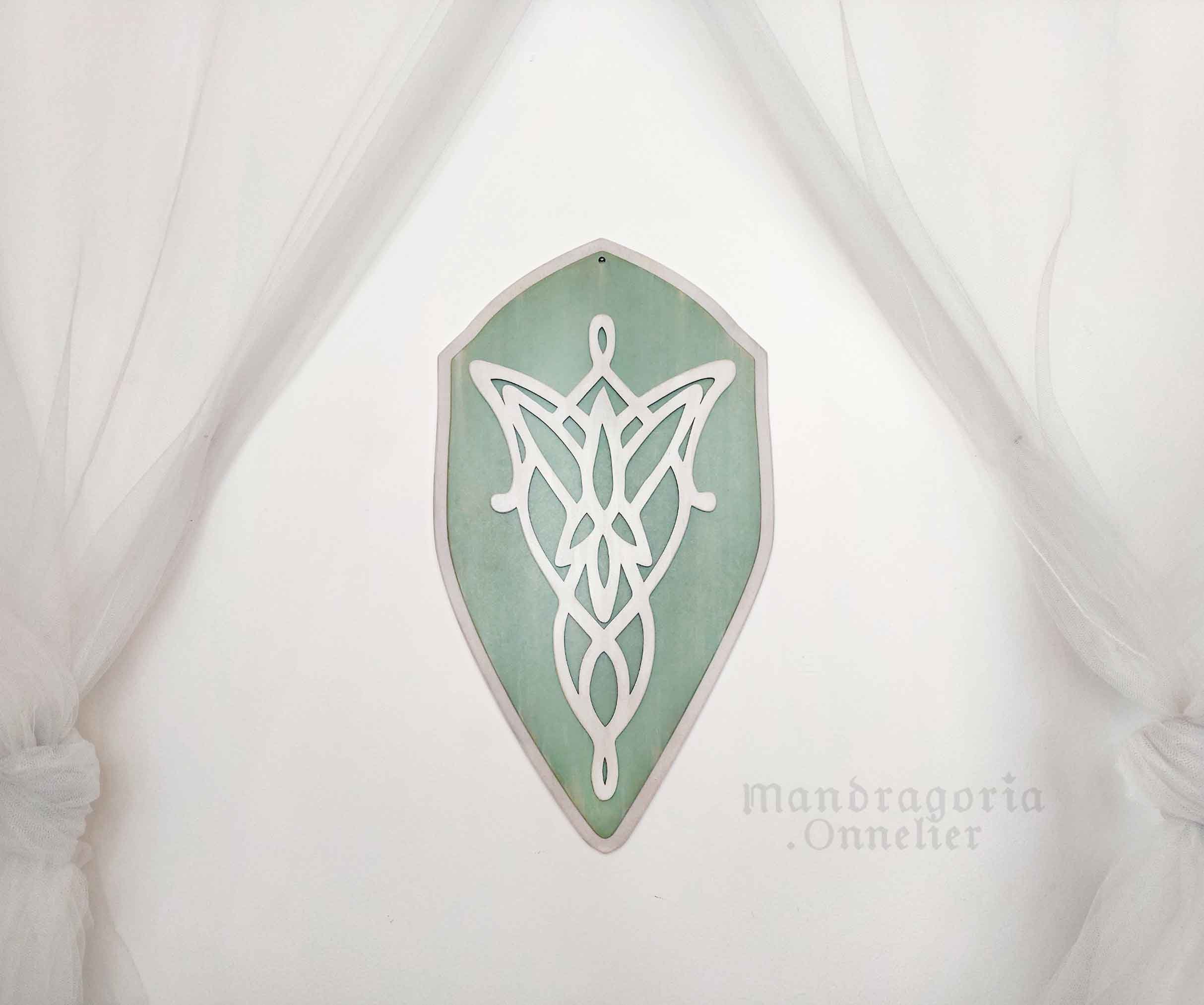 HIGH ELF Wall Art, Elven Bedroom Decor, Elven Symbol Plaque, Fantasy ...