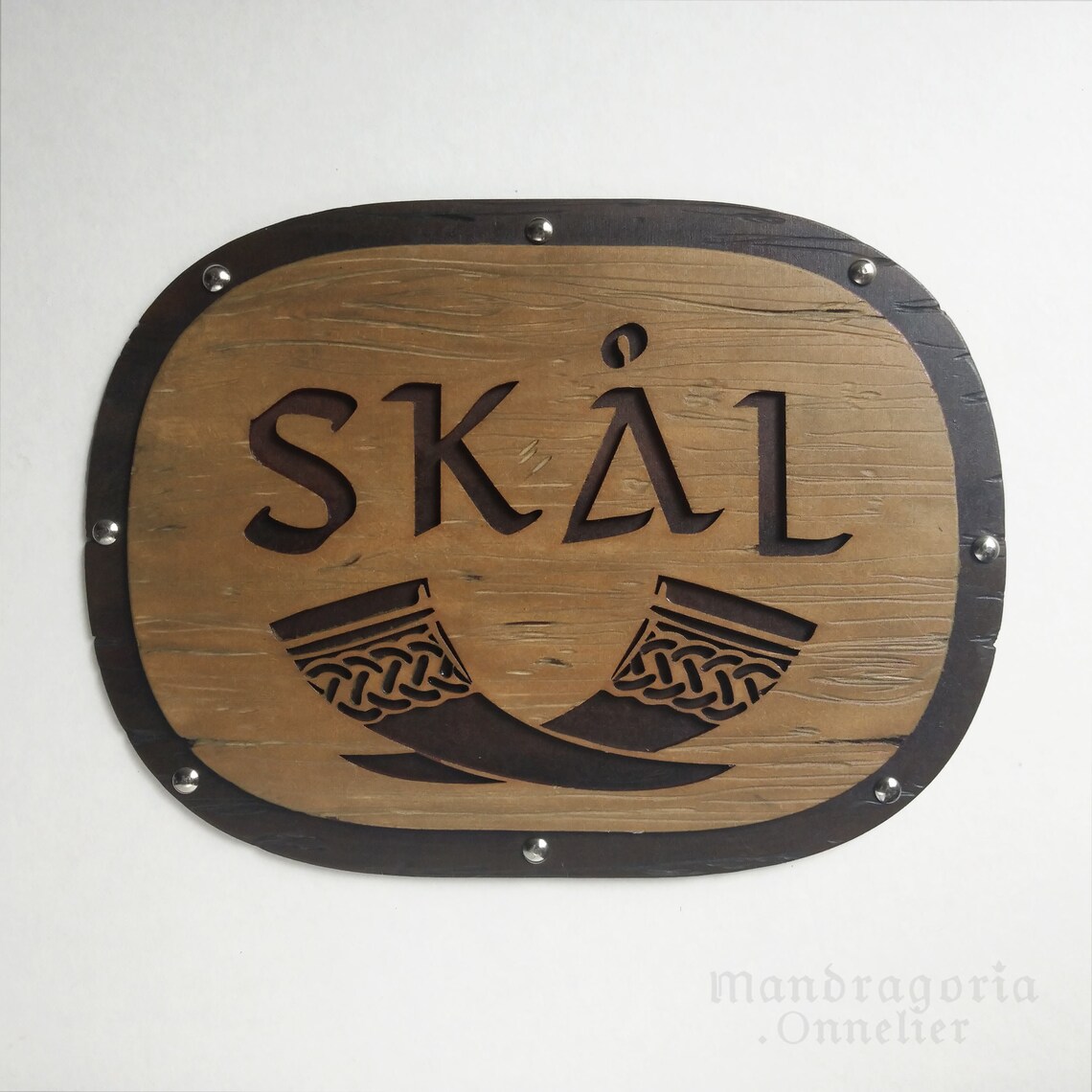 Skål Bar Sign Viking Home Decor Skal Norse Gift Drinking - Etsy UK