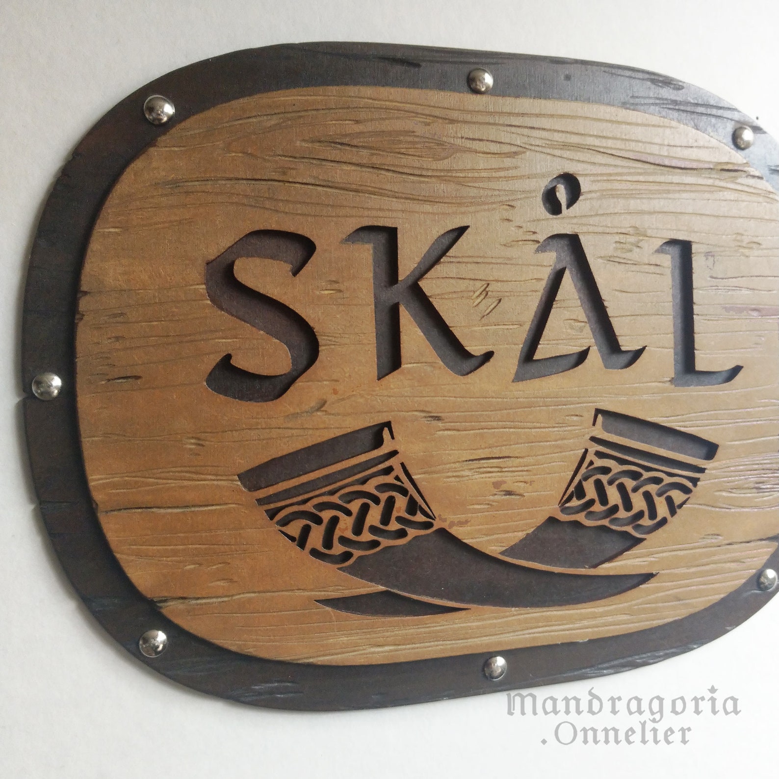 Skål Bar Sign Viking Home Decor Skal Norse Gift Drinking - Etsy UK