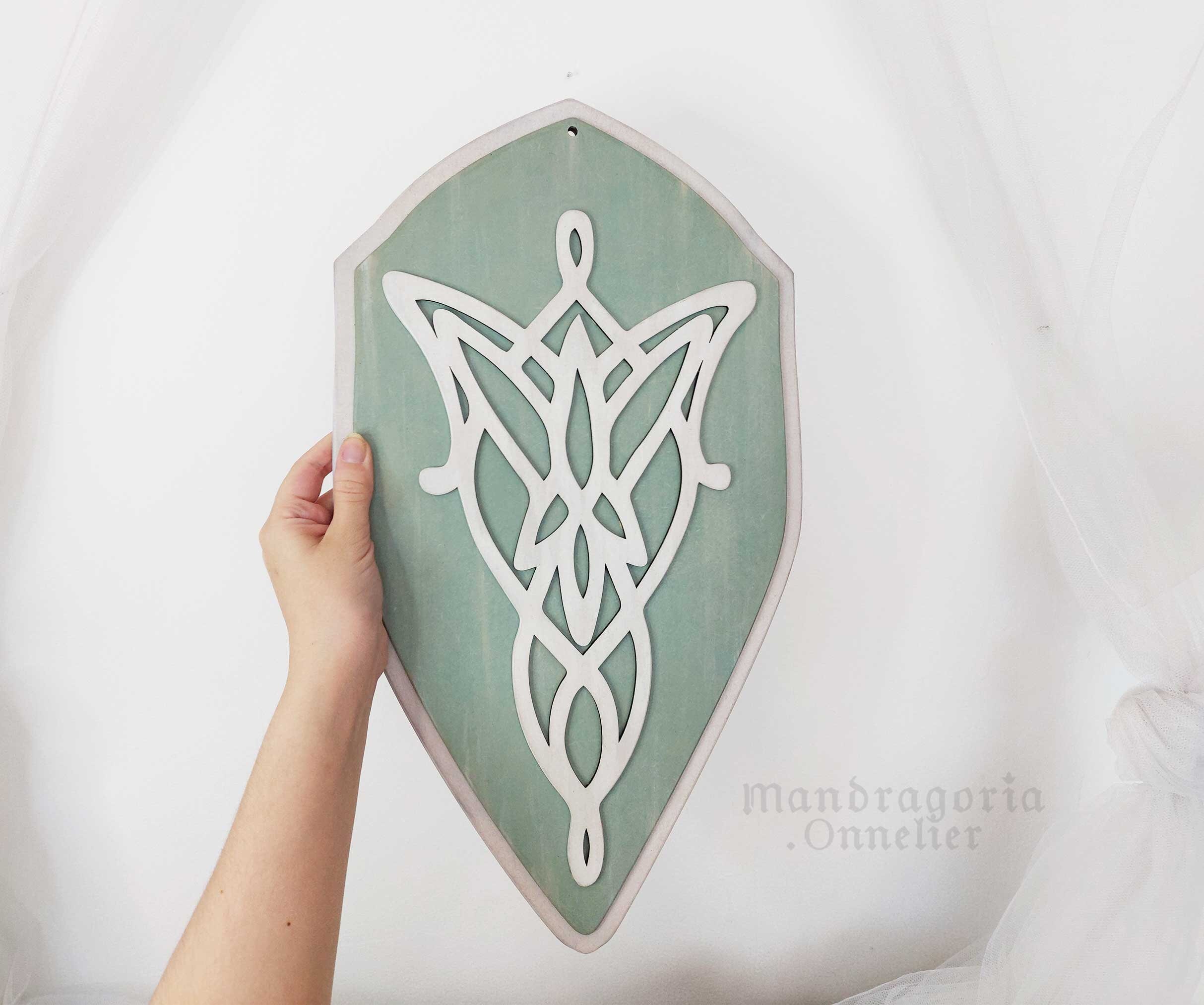 HIGH ELF Wall Art, Elven Bedroom Decor, Elven Symbol Plaque, Fantasy ...