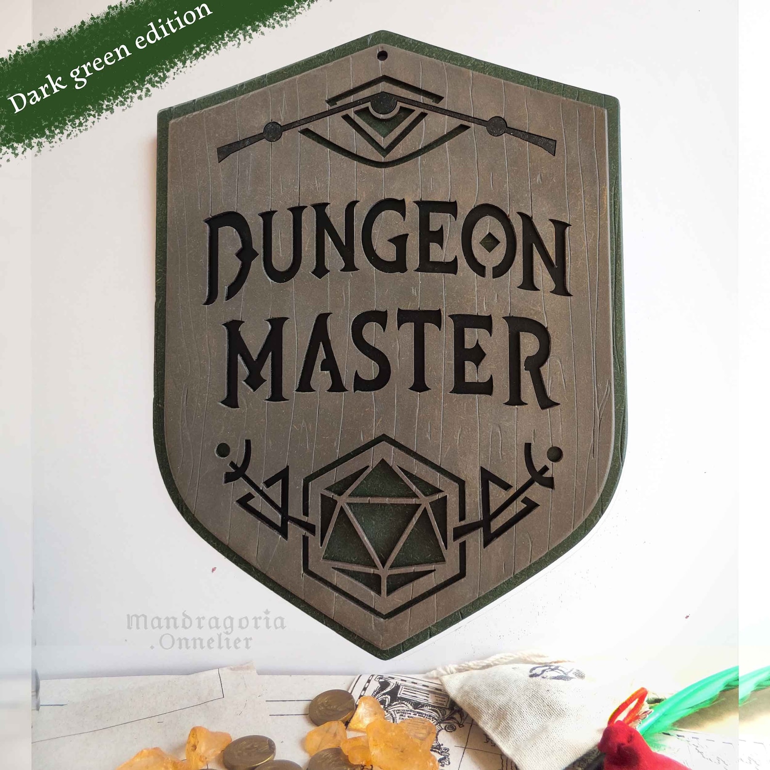 Dungeon Master Sign Medieval Fantasy Home Decor D&D Gifts - Etsy