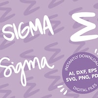 Tri Sigma - Etsy