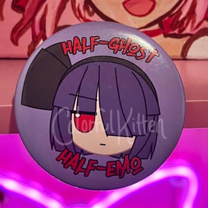 Touhou Project Assorted Tin Back Button Pins 2.25in (5.8cm) - Etsy