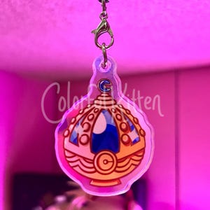 Puella Magi Madoka Magica Holographic Soul Gem Cell Charms 1.5in (3.8cm ...