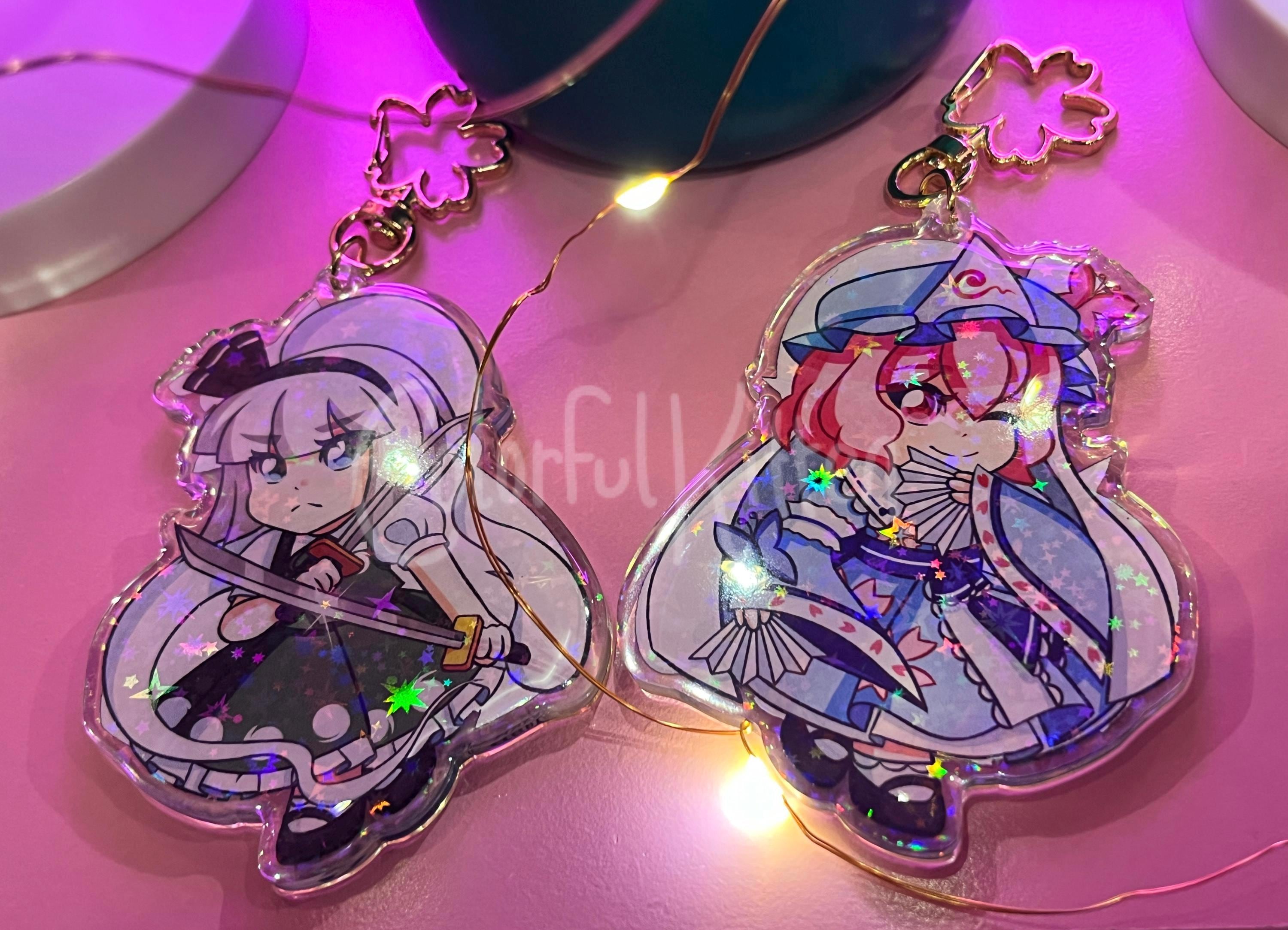 Touhou Project Imperishable Night IN Double Sided 3.5in (8.9cm) Acrylic ...