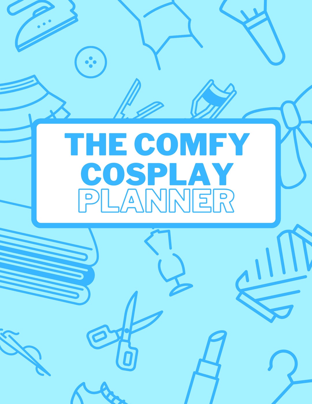 The Comfy Cosplay Planner || Cosplay Planning Journal - Etsy
