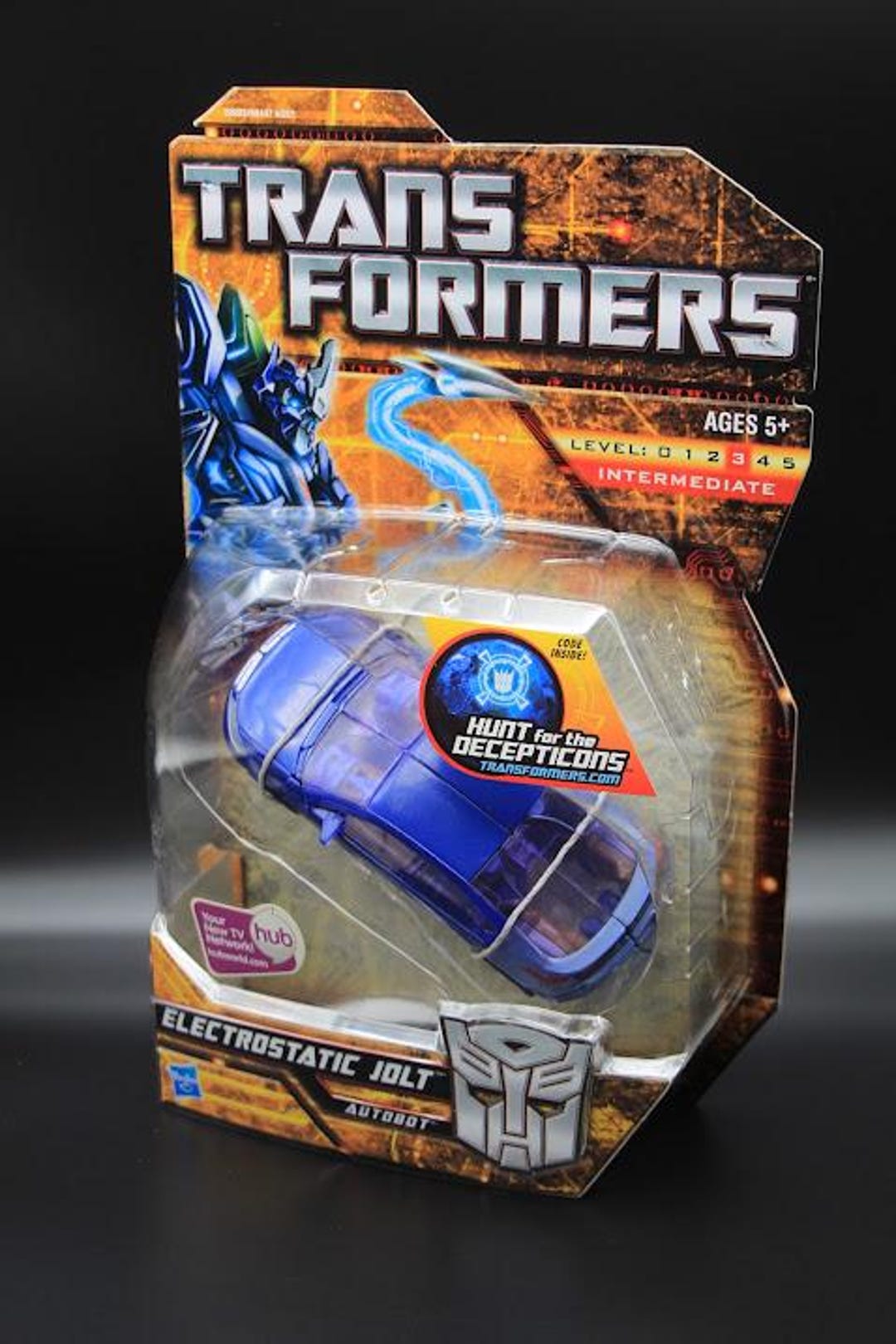 Vintage Transformer Electrostatic Jolt Autobot Deluxe in Box Vintage ...