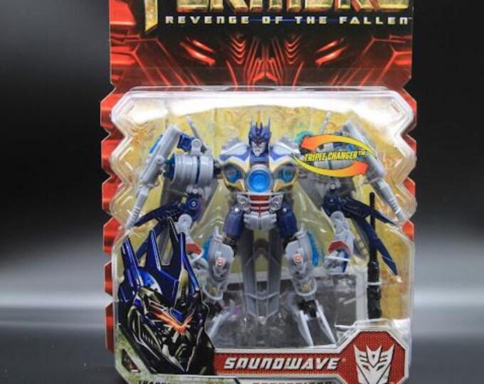 Vintage Transformer - Soundwave (triple Changer) - Decepticon - Deluxe ...