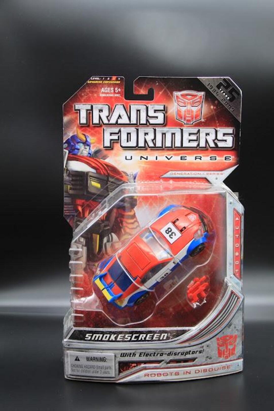 Vintage Transformer - Smokescreen - Autobot - Deluxe- in Box - Vintage ...