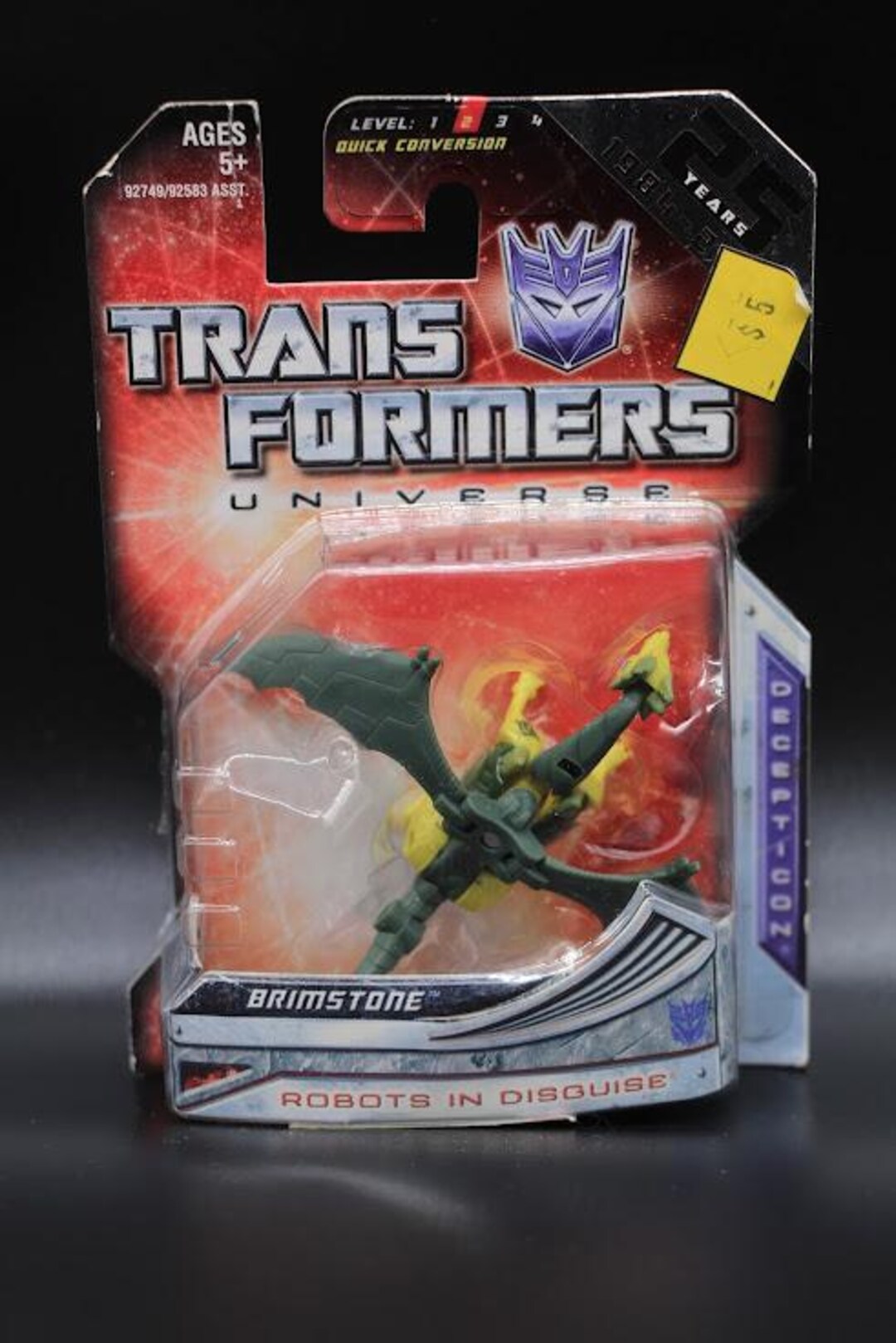 Vintage Transformer - Brimstone- Decepticon - Mini-con - in Box ...