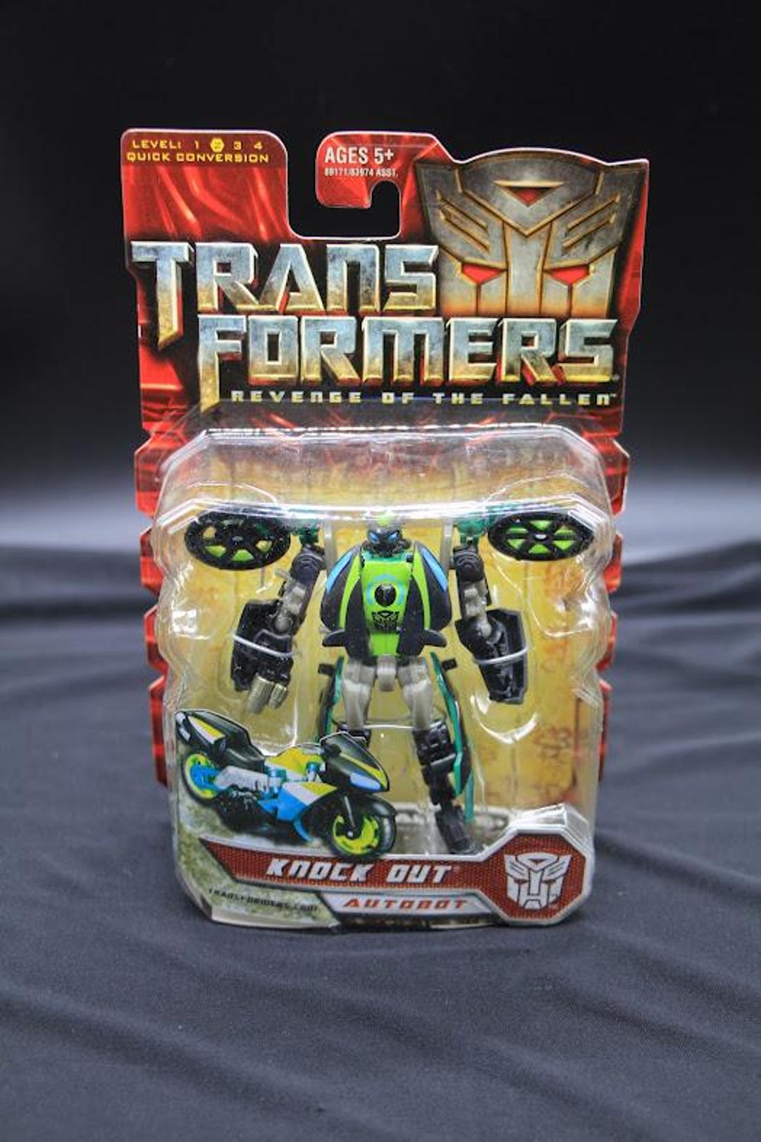Vintage Transformer Knock Out Autobot Scout in Box Vintage Toy - Etsy