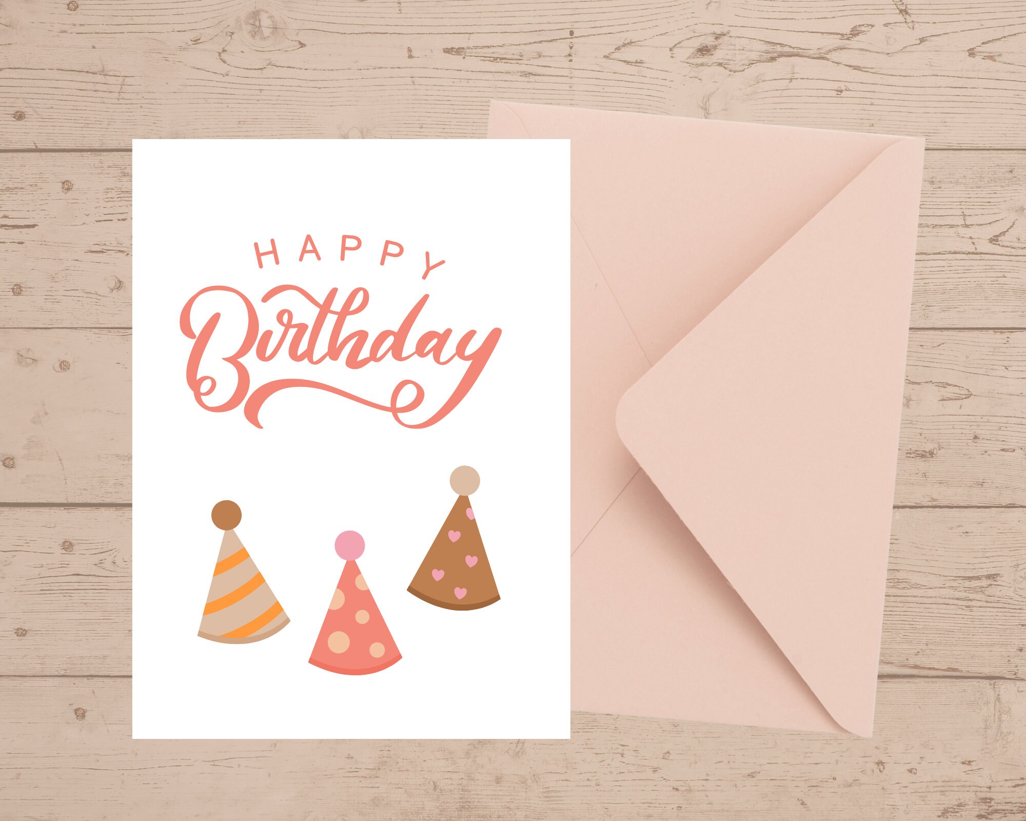 Happy Birthday Greeting Card Simple Greeting Card or Card Set for Him ...