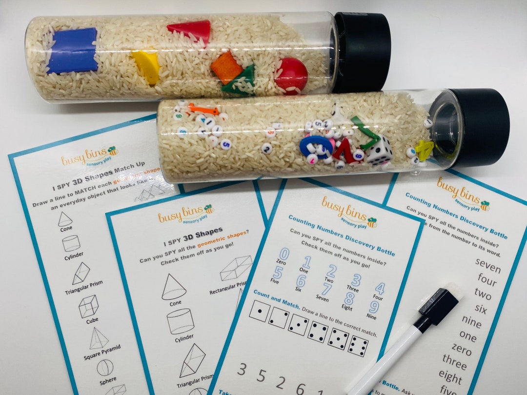 3D Shapes & Numbers Bundle | 3D Shapes Activity | Prek Counting Game ...