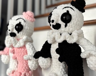 Art the Clown Terrifier Horror Slashie Plushie Handmade Crochet - Etsy